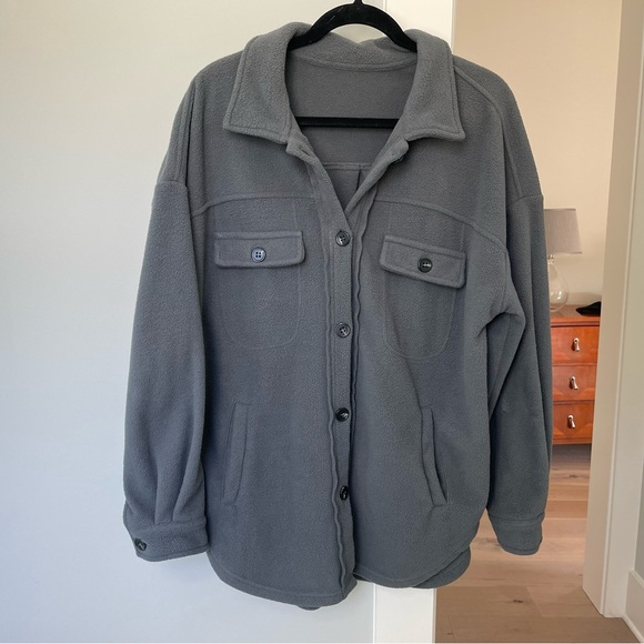 Tops | Soft Shacket Large | Poshmark